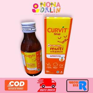 Jual CURVIT Syrup 120ml - CURVIT sirup - Vitamin - Penambah Nafsu Makan ...