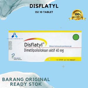 Jual DISFLATYL 40 MG 1 STRIP ISI 10 TABLET/SIMETHICONE/KEMBUNG ...