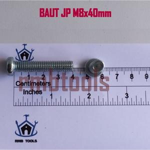 Jual Baut JP M8x40 Panjang 4cm Putih Galvanis M8 / Sekrup Skrup JP M8 - Kota Tangerang Selatan ...