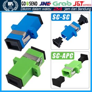 Jual Adapter paz sc apc / barel sc apc / adaptor fiber optic optik ...