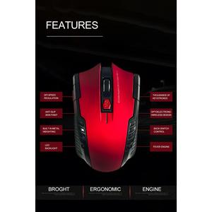 Jual HKS 2.4GHz Wireless Mouse Optical Mouse Gamer With USB Receiver ...
