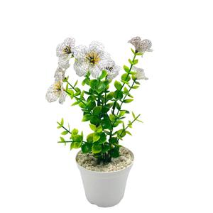 Jual Paket Pot Batu + Bunga Petunia Hias - Dekorasi Daun Bunga Hias ...