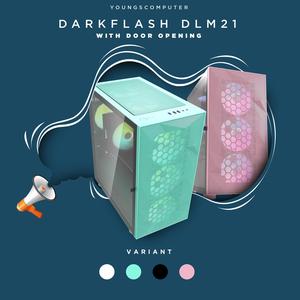 Jual Casing Darkflash Dlm21 M-atx Gaming Case - Black White Pink Neo ...