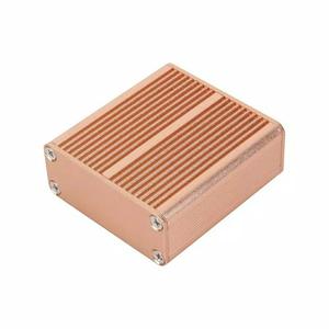 Jual box DIY gold enclosure project elektronik case alumunium aluminium ...