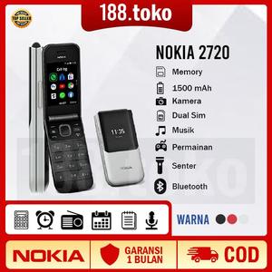 Jual NOKIA 2720 FLIP DUAL SIM GARANSI HP JADUL NOKIA JADUL LIPAT ...