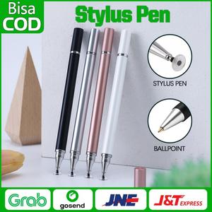 Jual Stylus Pen Ipad Iphone Android Pulpen Stylus Hp 2 In 1 - Putih ...