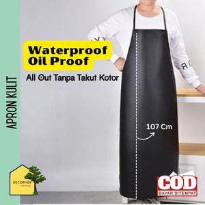 Jual Apron Panjang Full Body Waterproof Oil Proof Celemek Serbaguna ...