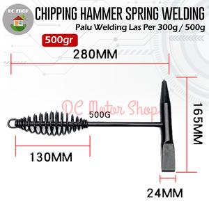 Jual Chipping Hammer Spring Welding / Palu Welding Las Per 300g 500g ...