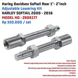 Jual Harley davidson softail adjustable lowering kit tahun 2000-2016 ...