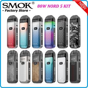 Jual SMOK Nord 5 Kit Asli 80W Vape 2000MAh Baterai 5ML Kartrid Pod ...