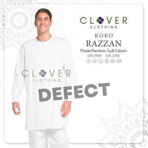 Jual RIJEK SALE DEFECT SALE Koko Razzan Clover Clothing - WHITE, S - Kota Bandung - Virrio Hijab ...