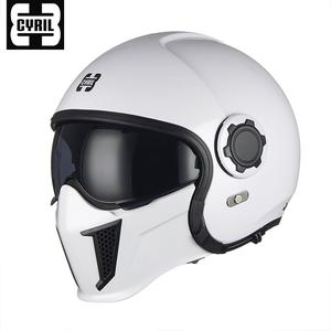 Jual CYRIL ALIEN Motorcycle Helmet Full Face Open Face Convertible ...