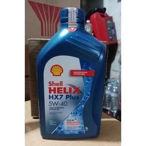 Jual Oli Shell Helix HX7 Plus Sae 5W-40 Full Synthetic 1 Liter - Kota ...