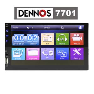 Jual Recomended DENNOS 7701 Head Unit Double Din Body Panjang MP5 7 ...