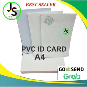 Jual BAHAN PVC ID CARD/ PVC ID CARD 1 Pak Isi 50 Lembar Uk A4 - Jakarta ...