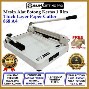 Promo Mesin Thick Layer Paper Cutter A4 868 - Alat Pemotong Kertas 1 ...