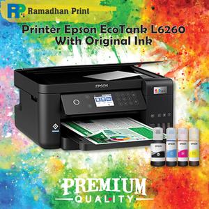 Jual Printer Epson EcoTank L6260 A4 Wi-Fi Duplex All-in-One Print, Scan ...