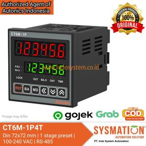 Jual Autonics CT6M-1P4T Counter/Timer, 100-240 VAC - Kota Depok - Indo ...