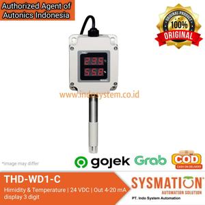 Jual Autonics THD-WD1-C Humidity dan Temperature Sensor, Out 4-20 mA ...