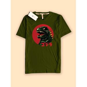 Jual Baju Kaos Tshirt CAMOE Godzilla Kaiju Kanji Japan - S - Jakarta ...