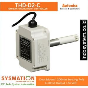 Jual Autonics TEMPERATURE / HUMIDITY THD-D2-C - Kota Depok - Indosystem ...