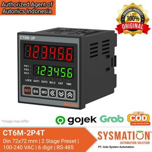 Jual Autonics CT6M-2P4T Counter/Timer, 100-240 VAC - Kota Depok - Indosystem Automation | Tokopedia