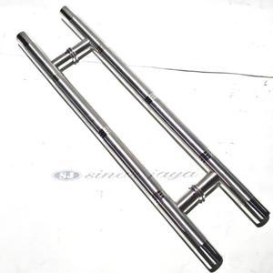 Jual handle pintu minimalis baut tembus bulathandle pintukacagagang ...