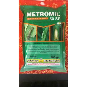 Jual insektisida kontak dan lambung metomil METROMIL 50SP 500 gram ...