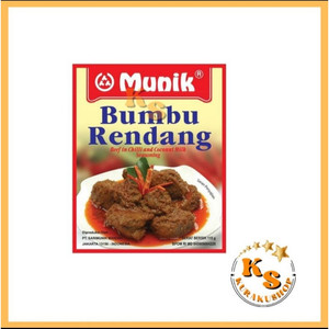Jual Munik Bumbu Rendang 115G - Beef Rendang Seasoning - Kota ...