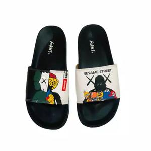 Jual Sandal Murah Sendal Slide KAWS SP Sesame Street Sendal Slip On ...