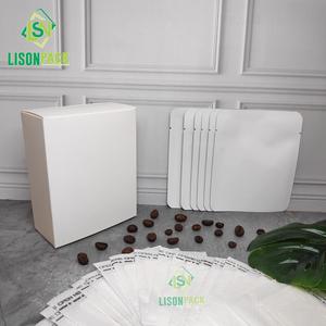 Jual PAKET KEMASAN BOX DRIP BAG COFFEE SACHET PUTIH POLOS PAKET ...