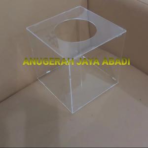 Jual UNDIAN KOTAK ACRYLIC BOX LUCKY DIP/KOTAK UNDIAN ACRILIC 20X20X20 ...