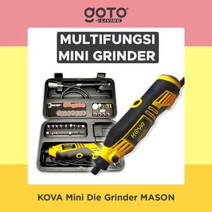 Jual JUAL Kova Mason Mini Die Grinder Tuner Set 40 Pcs Gerinda Bor Mini ...