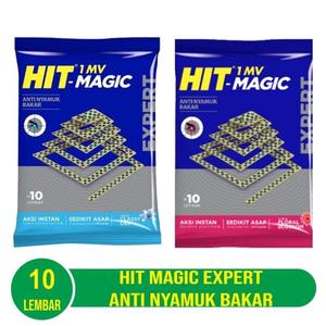 Jual HIT MAGIC EXPERT PIRAMIDA ANTI NYAMUK BAKAR isi 10 lembar - Classy ...