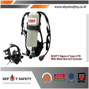 Jual SCBA SCOTT Sigma 2 PS Type 2 - Self Contained Breathing Apparatus ...