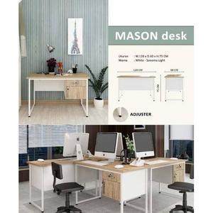 Jual Meja Kerja Meja Komputer ORBITREND MASON DESK Ukuran 120 x 60 x ...