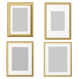 Jual Bingkai Foto Warna Emas Aneka Ukuran Gold Picture Frame Photo ...