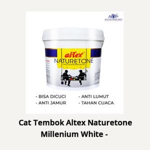 Jual Cat Tembok Altex Naturetone - Millenium White - 1 kg - Kota ...
