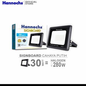 Jual Hannochs Lampu Sorot LED Flood Light Signboard 30w 30watt ...