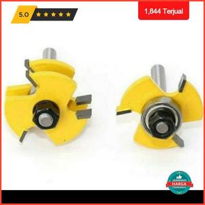 Jual Big Sale Mata Profil Kayu Set "/Profil Sambungan Kayu/Router Bits ...