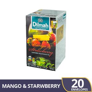 Jual Dilmah Mango & Strawberry Tea - Teh Celup (Foil Envelope 20s ...