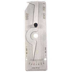 Jual 6pcs Welding Gauge Weld Inspection Gauge Weld Seam/Sudut Bulat ...