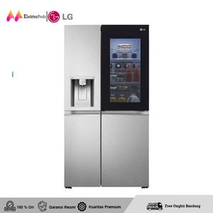 Jual LG Kulkas Side By Side Refrigerator GCX257CSEW - Kota Bandung - elektropeds | Tokopedia