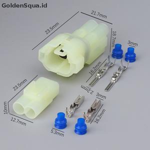 Jual 1Sets 2pin Male Female Konektor Colokan radar harness Mundur ...