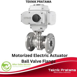 Jual Motorized Electric Actuator On Off Ball Valve WCB JIS 10K 3 Inch - AC 220 - Jakarta Barat ...