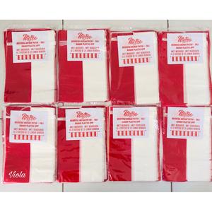 Jual Bendera merah putih plastik sudah dengan tali panjang 6 meter ...