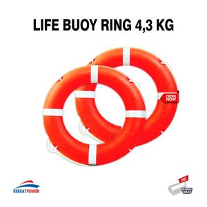 Jual Pelampung Ban Life Buoy Ring Solas bahan Fiber 4,3 kg - Kota ...