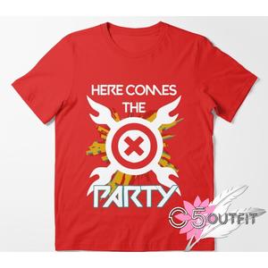 Jual KAOS VALORANT RAZE HERE COMES THE PARTY ULTIMATE COMBED 30S ...
