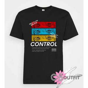 Jual KAOS CHAINSAWMAN MAKIMA EYES CONTROL DEMON COMBED 30S - XS ...