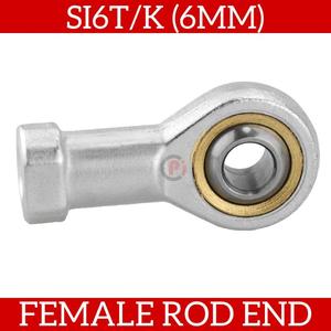 Jual SI6T/K 6mm Female Right Hand Metric Threaded Rod End Joint Bearing ...